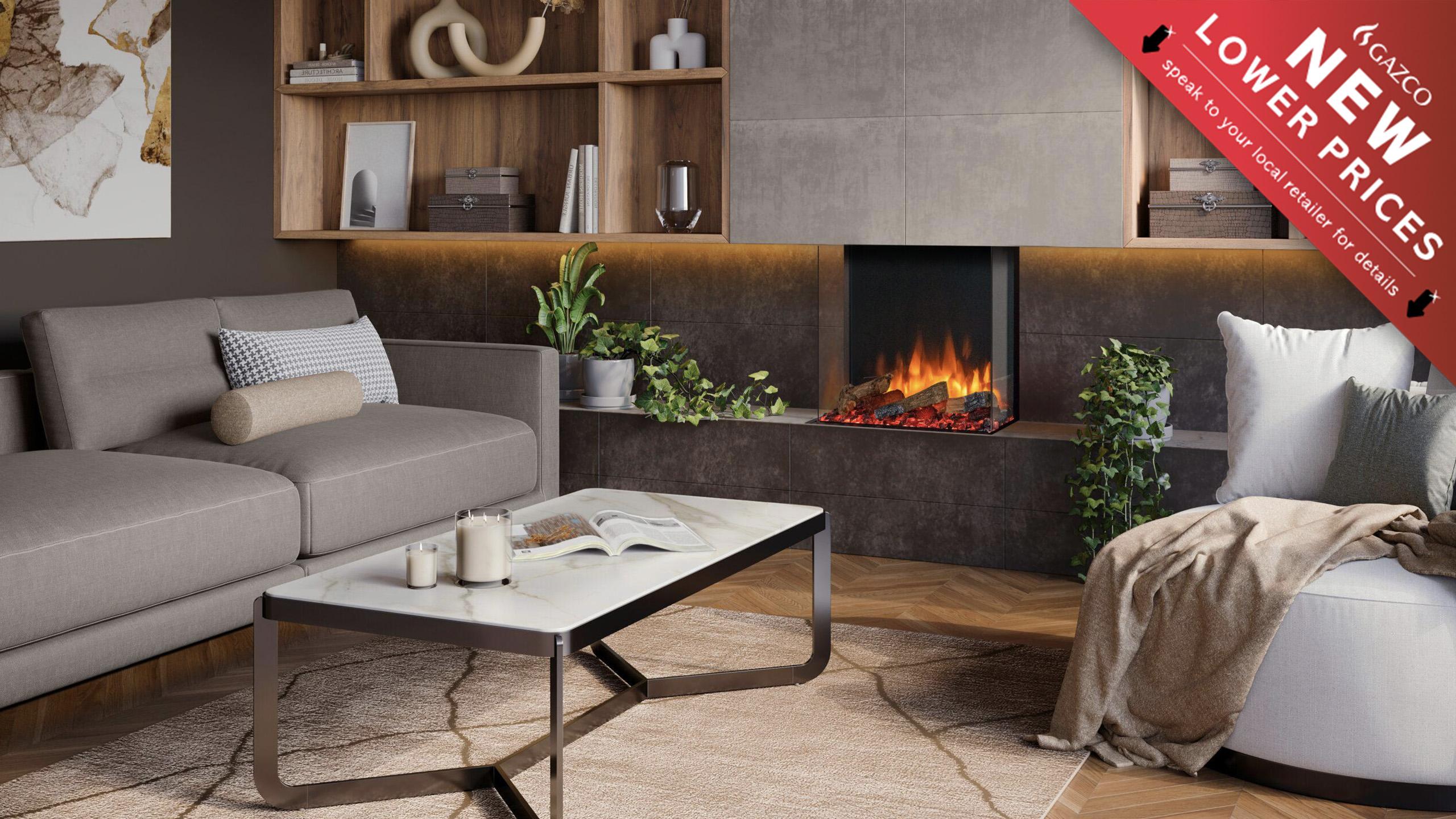 New Generation eReflex Electric Fires - Gazco Built In Fires ...
