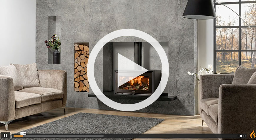 Studio Air 1 Freestanding Wood Burning Fires