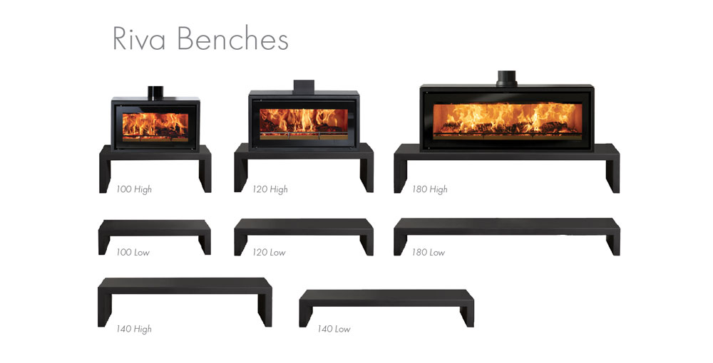 Studio Freestanding Benches - Stovax Stoves